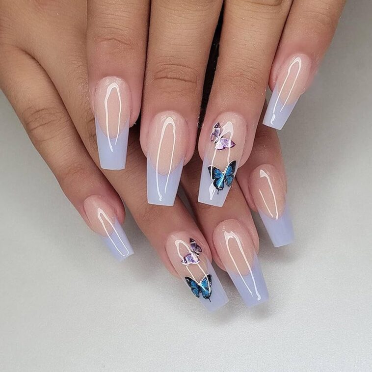40 Trendy Spring Coffin Nails - Chicinspire