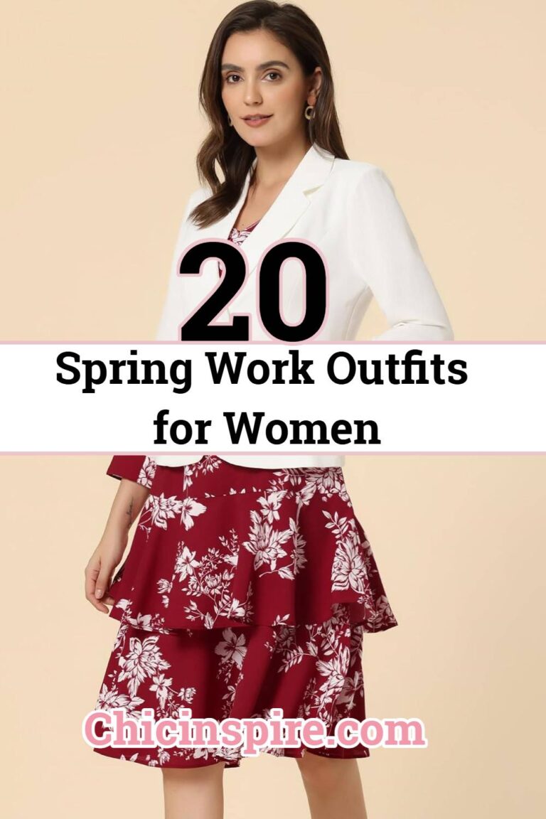 20 Spring Work Outfits for Women - Chicinspire