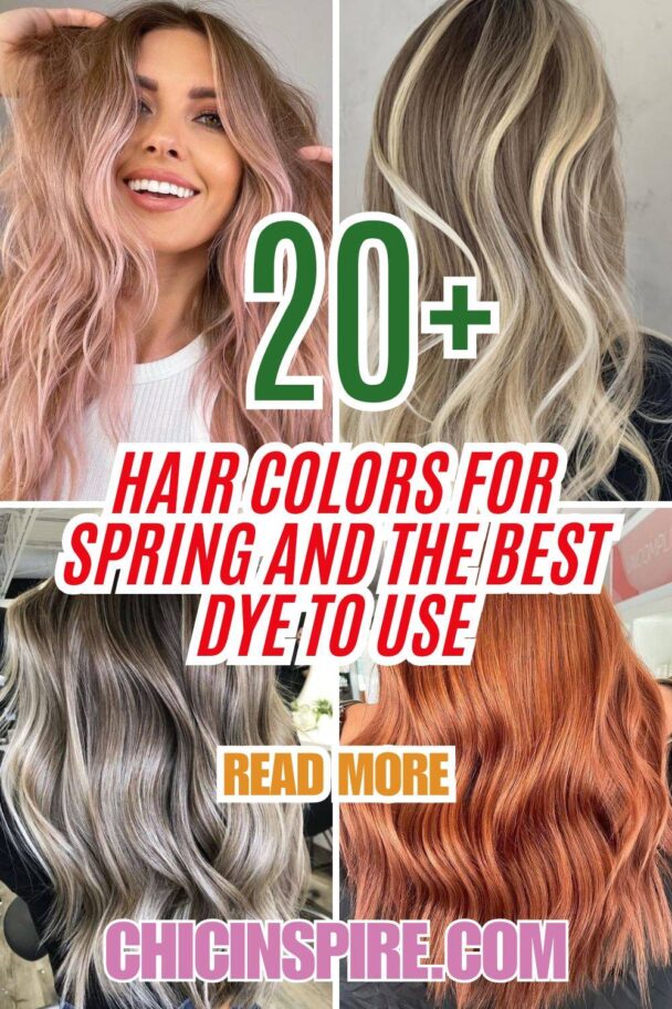 20 Hair Colors for Spring and The Best Dye To Use - Chicinspire