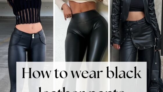 16 Brown Leather Pants Outfit In time For Fall & Winter - Chicinspire