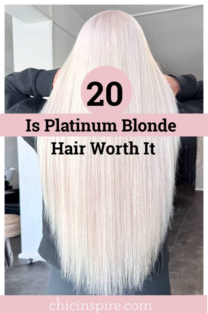 Is Platinum Blonde Hair Worth It? Here's What You Need to Know Before ...